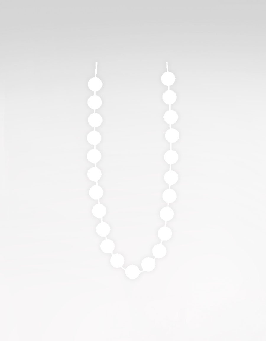 Ball-chain-loop, white - hastahome.co.uk - Welcome!